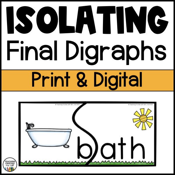 Phonemic Awareness and Phoneme Isolation Activities Bundle - Digital ...