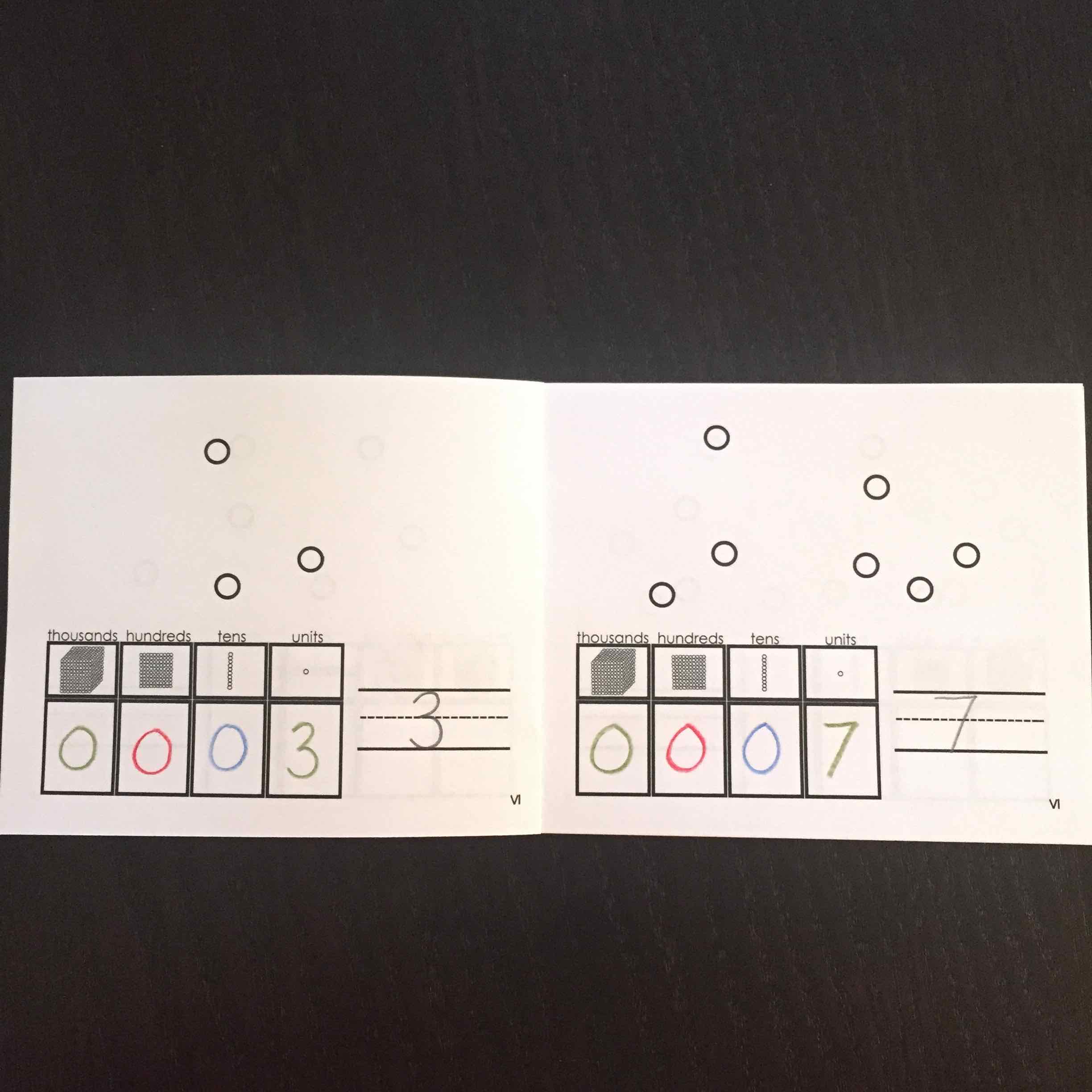 Montessori Math Place Value, Golden Beads, Base 10, Numbers, Large ...