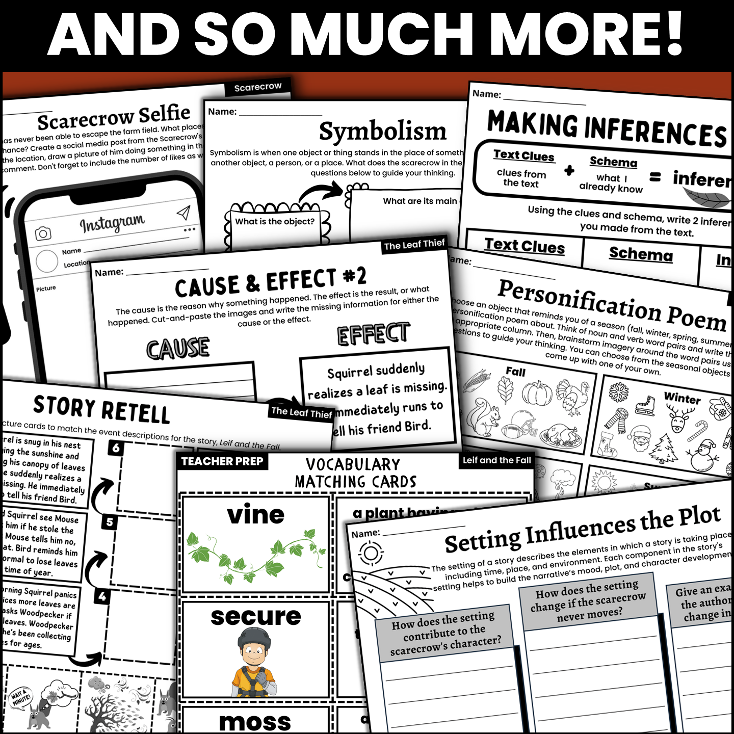 Fall Read-Aloud Activity BUNDLE | Made By Teachers