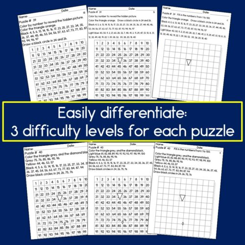 Penguin 100s Chart | Hundreds Charts | 100 Chart Mystery Pictures ...