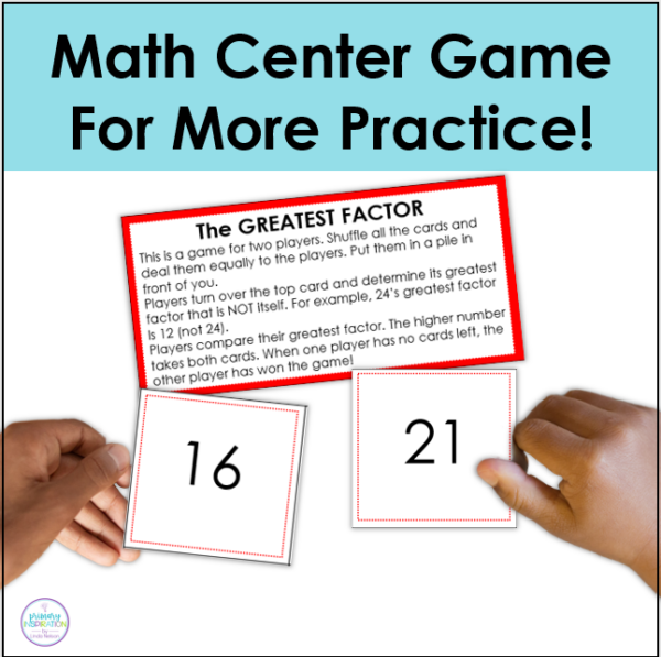 Factors and Multiples Enrichment Riddle Activities | Made By Teachers