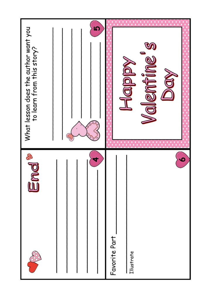 The Biggest Valentine Ever Story Elements Main Idea Retell Summarize ...