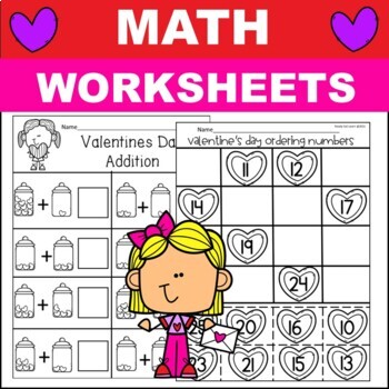 Valentine's Day Math Worksheets | Made By Teachers