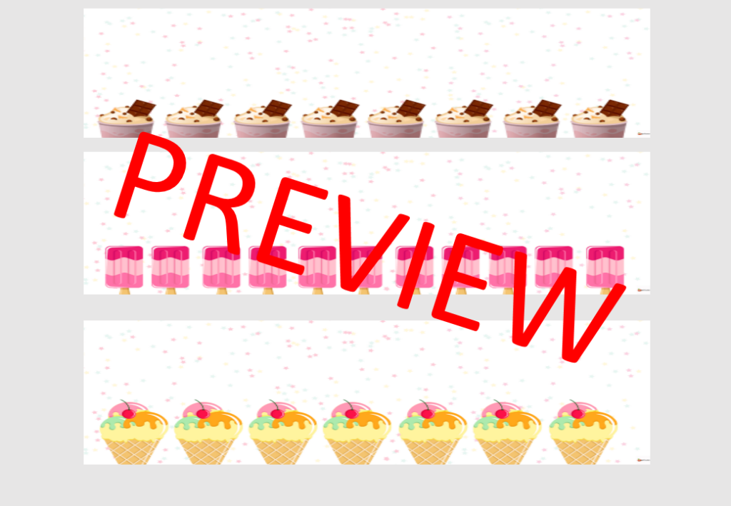 Editable Drawer Cart Labels Sweets Theme | Made By Teachers