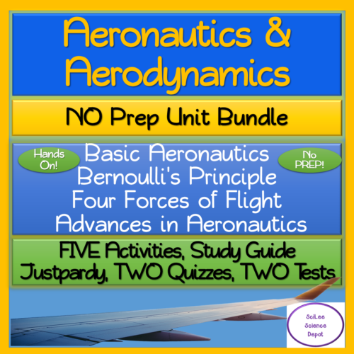 Aerodynamics & Aeronautics No Prep Unit Bundle | Made By Teachers
