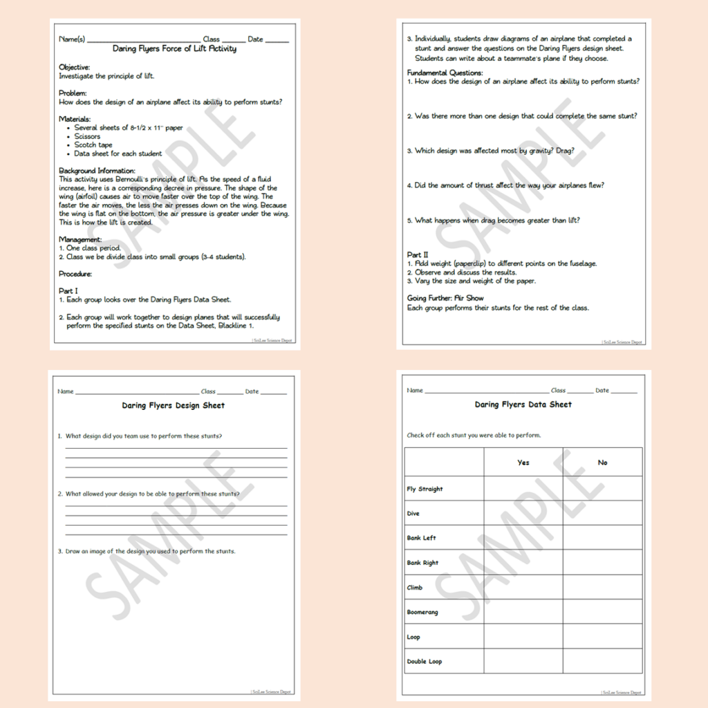Aerodynamics & Aeronautics No Prep Unit Bundle | Made By Teachers
