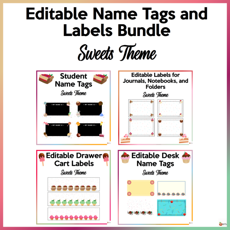 Editable Certificate of Promotion Sweets Theme | Made By Teachers