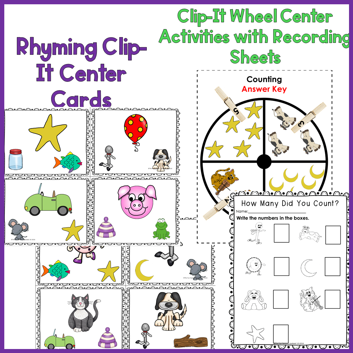 Nursery Rhymes Activities PreK - Kinder - Reading Math Science - BUNDLE ...