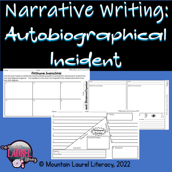 Personal Narrative High School Middle School Autobiographical Incident ...