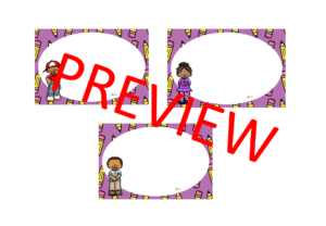 Editable Labels for Journals, Notebooks, and Folders Kids Theme | Made ...