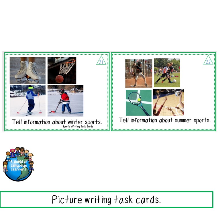 Sports Writing Prompts Print and Digital | Made By Teachers