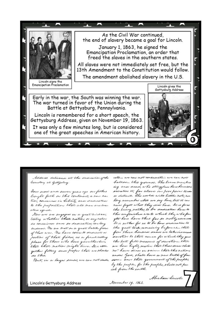 Abraham Lincoln Mini Book Reading Comprehension | Made By Teachers