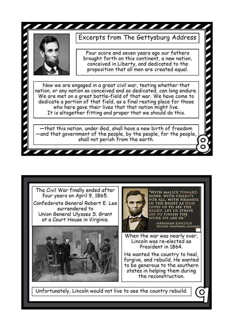 Abraham Lincoln Mini Book Reading Comprehension | Made By Teachers