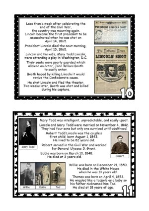 Abraham Lincoln Mini Book Reading Comprehension | Made By Teachers