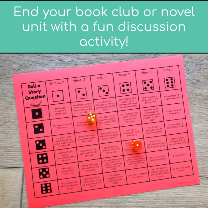 Roll a Story Question: Great for reading comprehension! Use with any ...