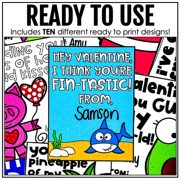 Valentine's Day Gift Tag | Made By Teachers