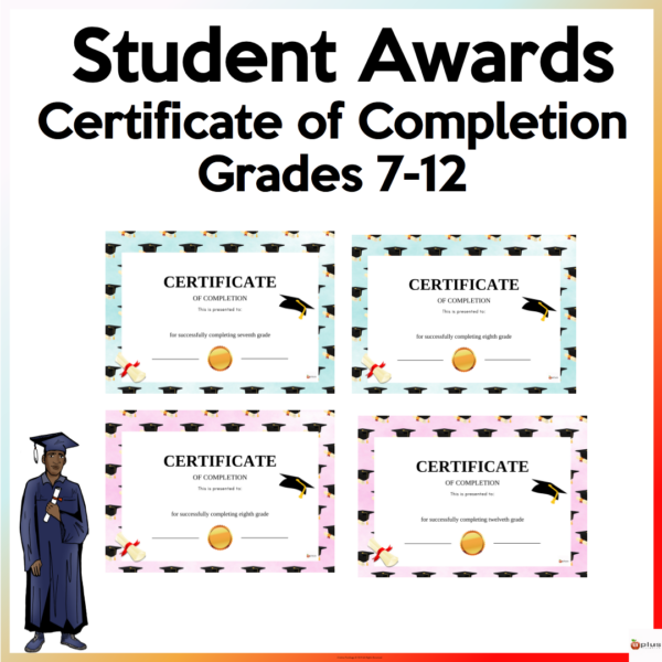 End of Year Certificate of Completion | Made By Teachers