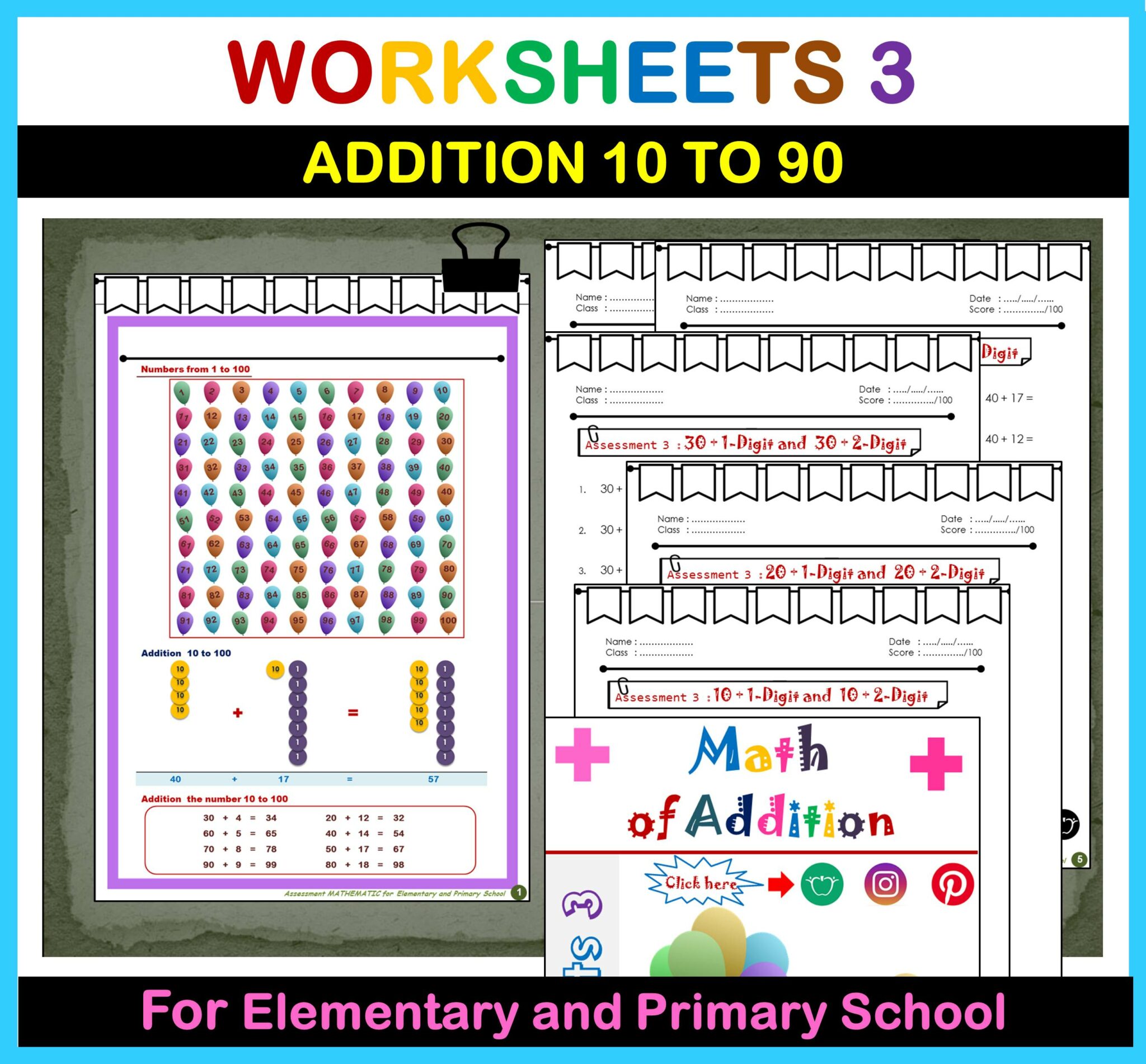 Math Division Part 5 to 8 BUNDLES – Division Worksheets – Division Word ...
