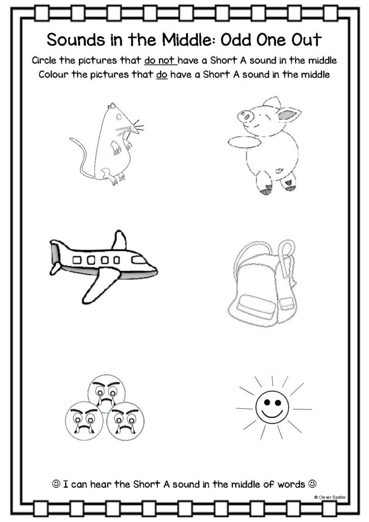Learn to Spell Short A CVC Words - Fun Phonics Activity Booklet for ...