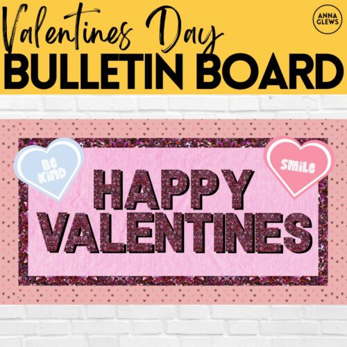 Valentines Day Bulletin Board Display BUNDLE Classroom Decor | Made By ...