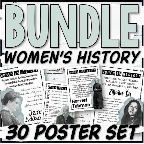 Black Women's History Posters and Task Cards | Made By Teachers