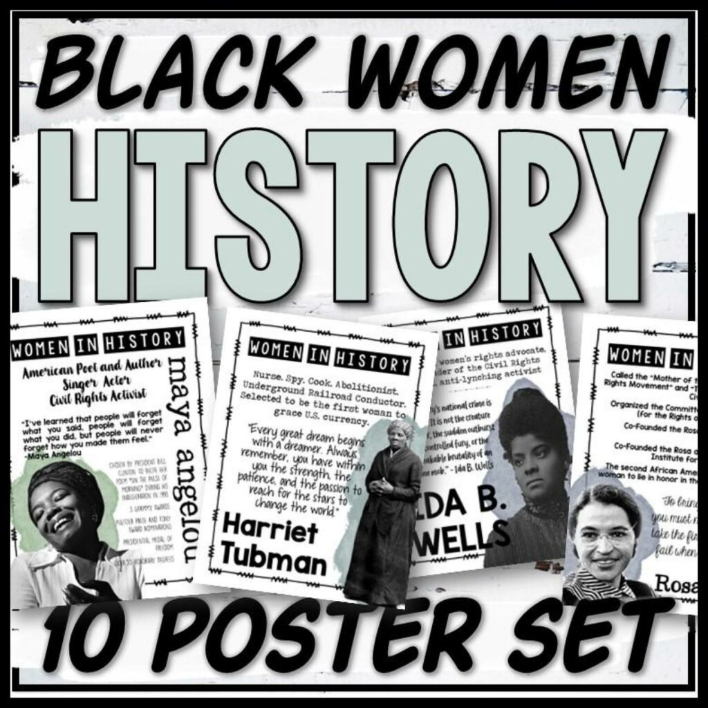 Women's History Poster Set Bundle | Made By Teachers