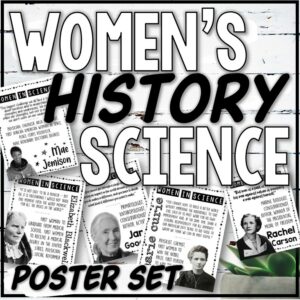 Women's History Poster Set Bundle | Made By Teachers