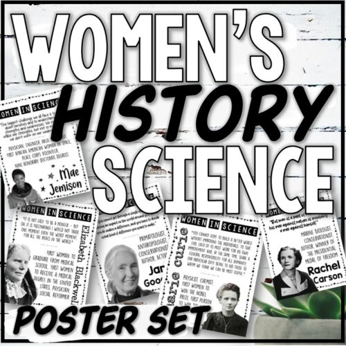 Women in Science Poster Set | Made By Teachers