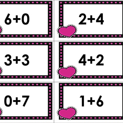 Valentine Addition Game (Sums 0-10) | Made By Teachers