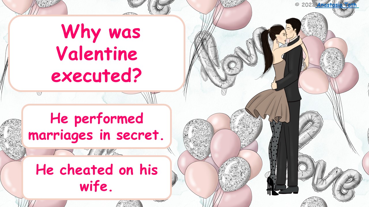 Saint Valentine's day interactive game | ESL EFL English Culture ...