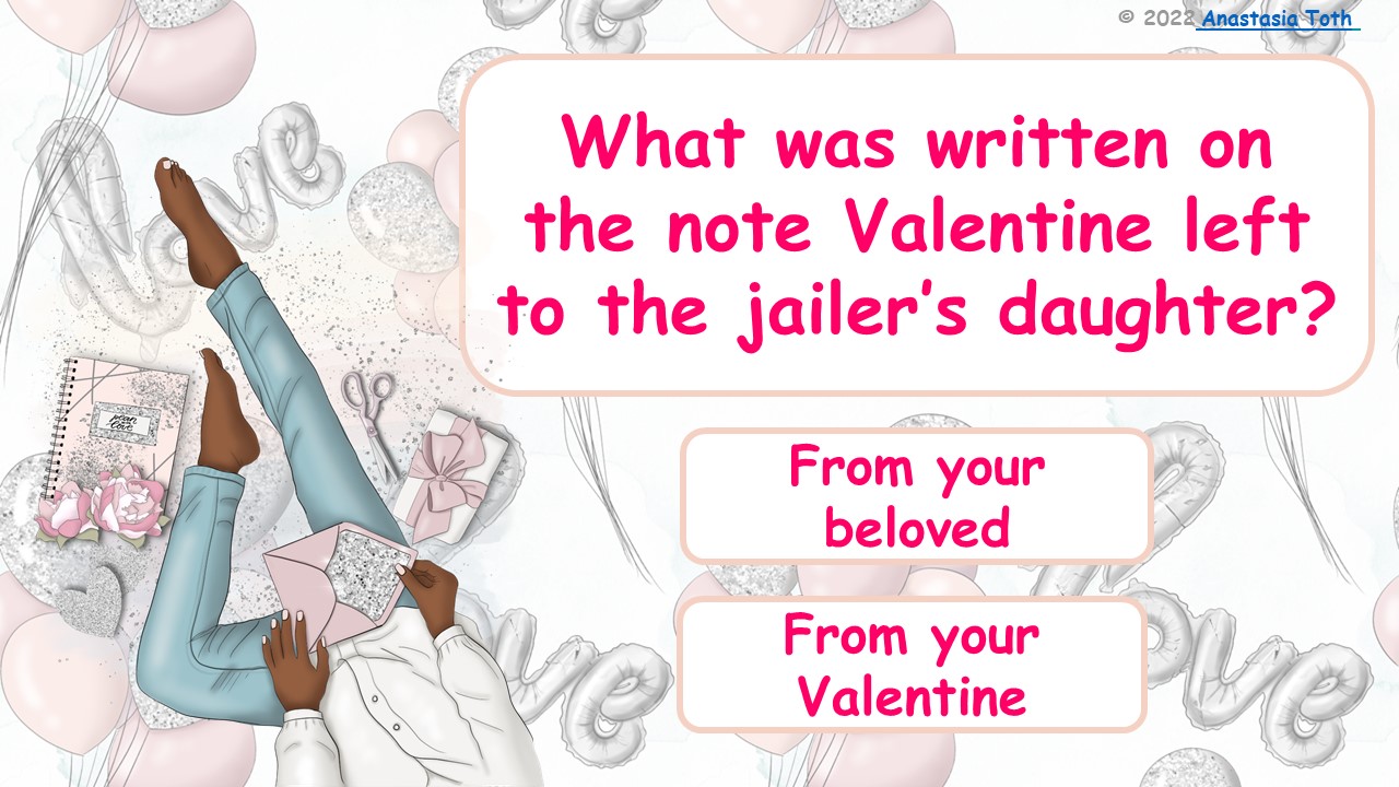 Saint Valentine's day interactive game | ESL EFL English Culture ...