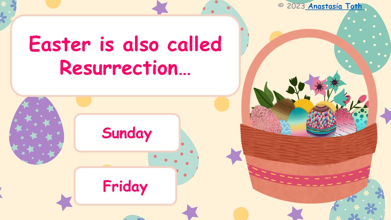 HAPPY EASTER interactive game | Culture ESL EFL activities quiz test ...