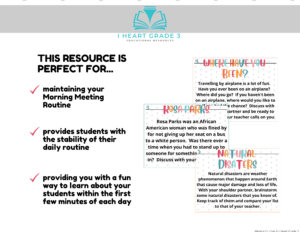 February Morning Meetings | Made By Teachers