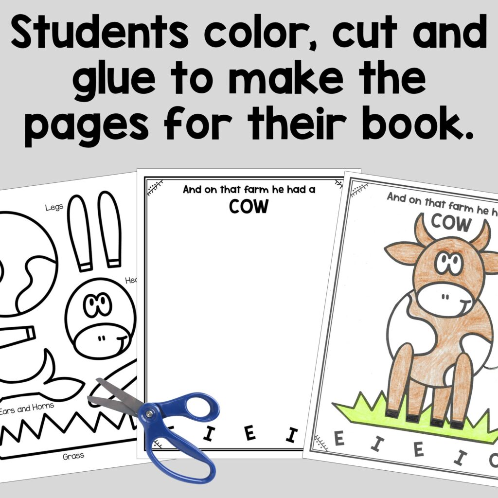 Old McDonald Had a Farm Craft Sing Along Book | Made By Teachers