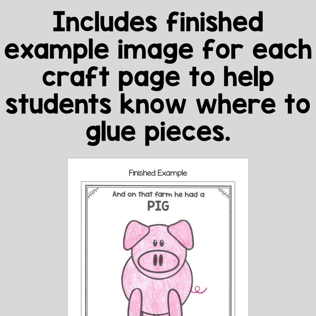 Old McDonald Had a Farm Craft Sing Along Book | Made By Teachers