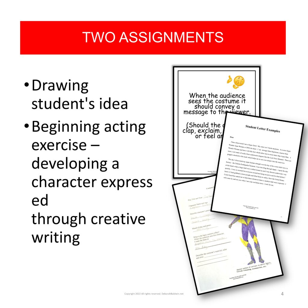 Costume Design Super Heroes | Made By Teachers