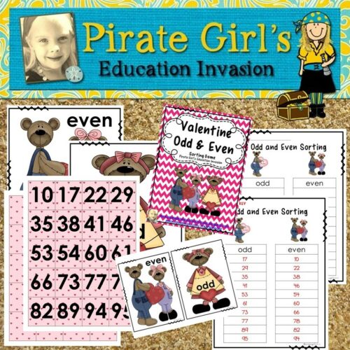 Valentine Odd and Even Sorting Game | Made By Teachers
