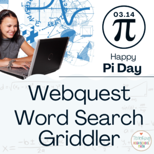 Pi Day Activity Webquest and Word Search | Made By Teachers