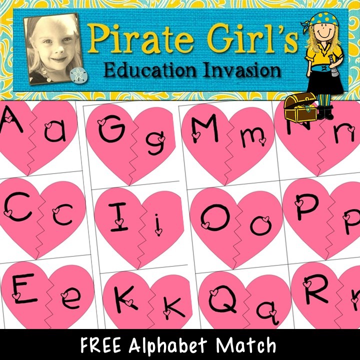 Helping Hearts Alphabet Match | Made By Teachers