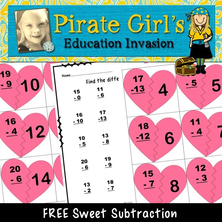 Sweet Subtraction Math Center | Made By Teachers