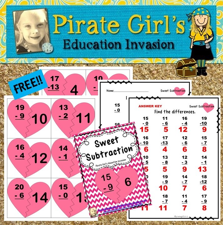 Sweet Subtraction Math Center | Made By Teachers