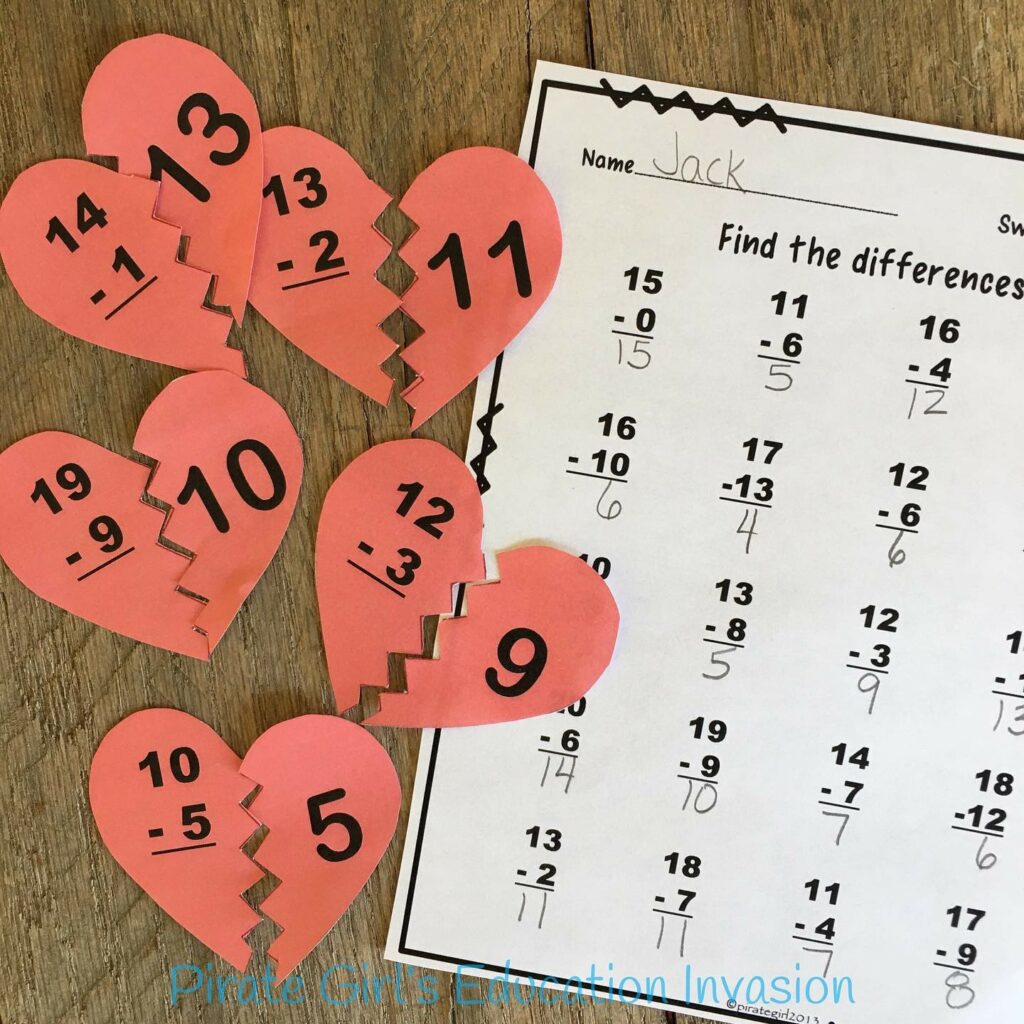 Sweet Subtraction Math Center | Made By Teachers