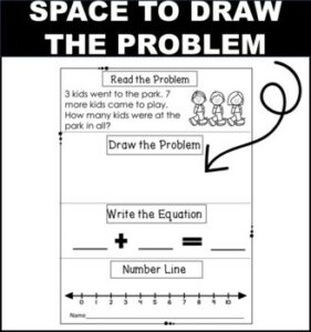 Addition and Subtraction Story Problems to 10 Math Word Problems ...