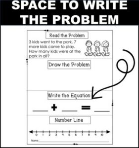 Addition and Subtraction Story Problems to 10 Math Word Problems ...