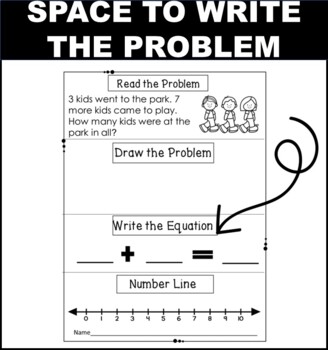 Addition and Subtraction Story Problems to 10 Math Word Problems ...