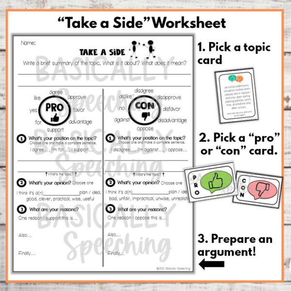 Perspective Taking Activity With Debate Topics | Made By Teachers
