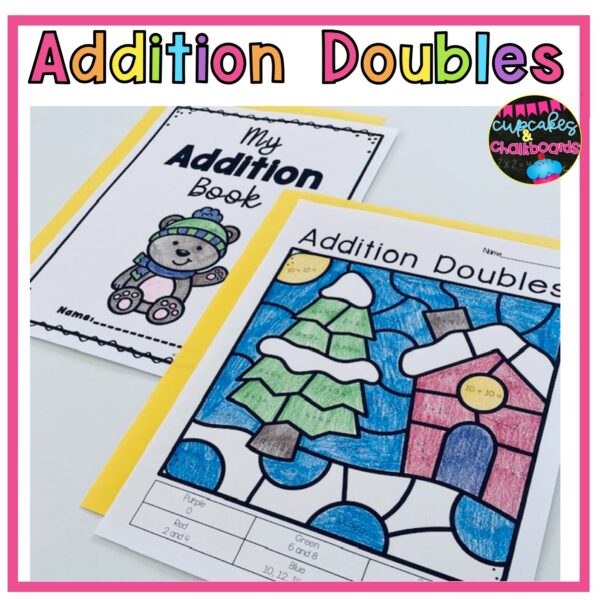 Doubles Color By Number Math Coloring Pages | Made By Teachers