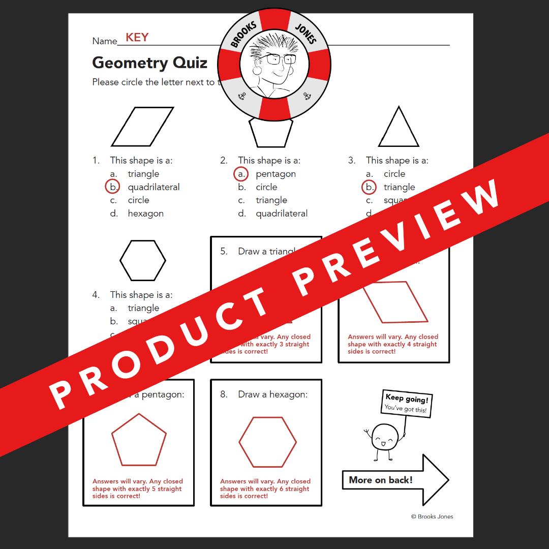 Geometry Quiz for 2nd Grade: 16 Questions | Made By Teachers