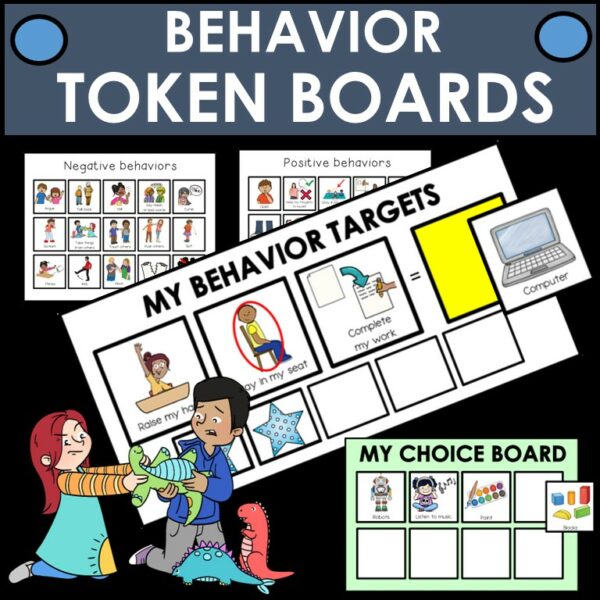 Behavior Management Visual Token board self regulation social skills ...