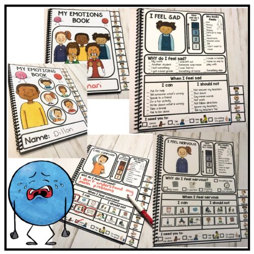 Emotions and behavior book social skills self regulation SEL coping ...